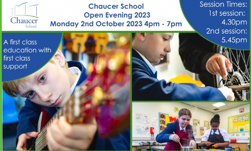 Chaucer School - Chaucer Open Evening 2023