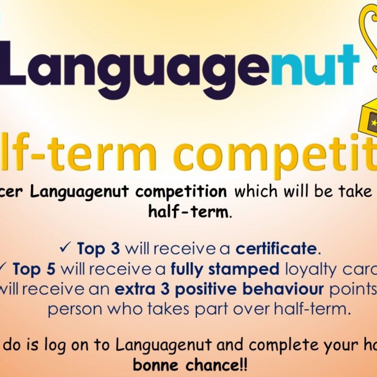 Chaucer School - Languagenut Half-Term Competition
