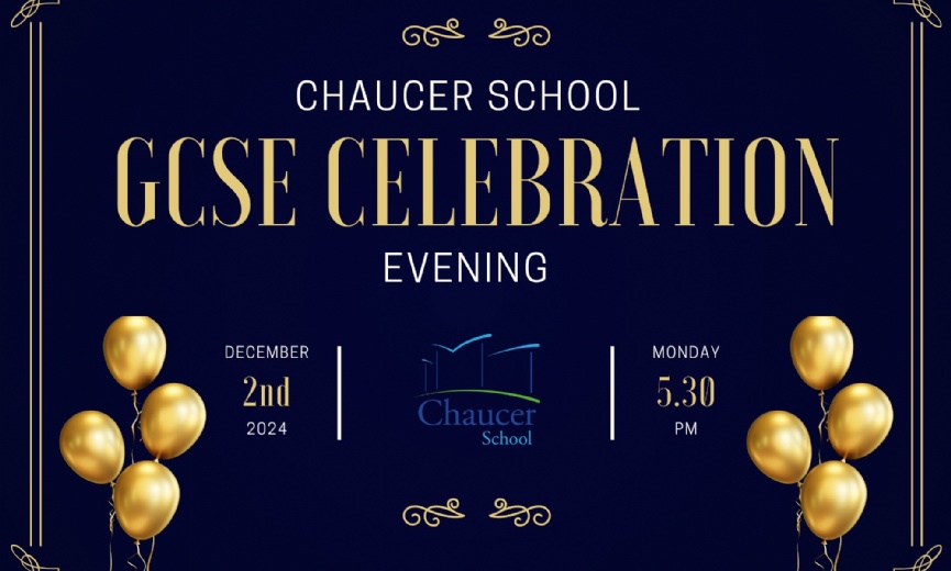 Chaucer School - GCSE Celebration Evening 2024