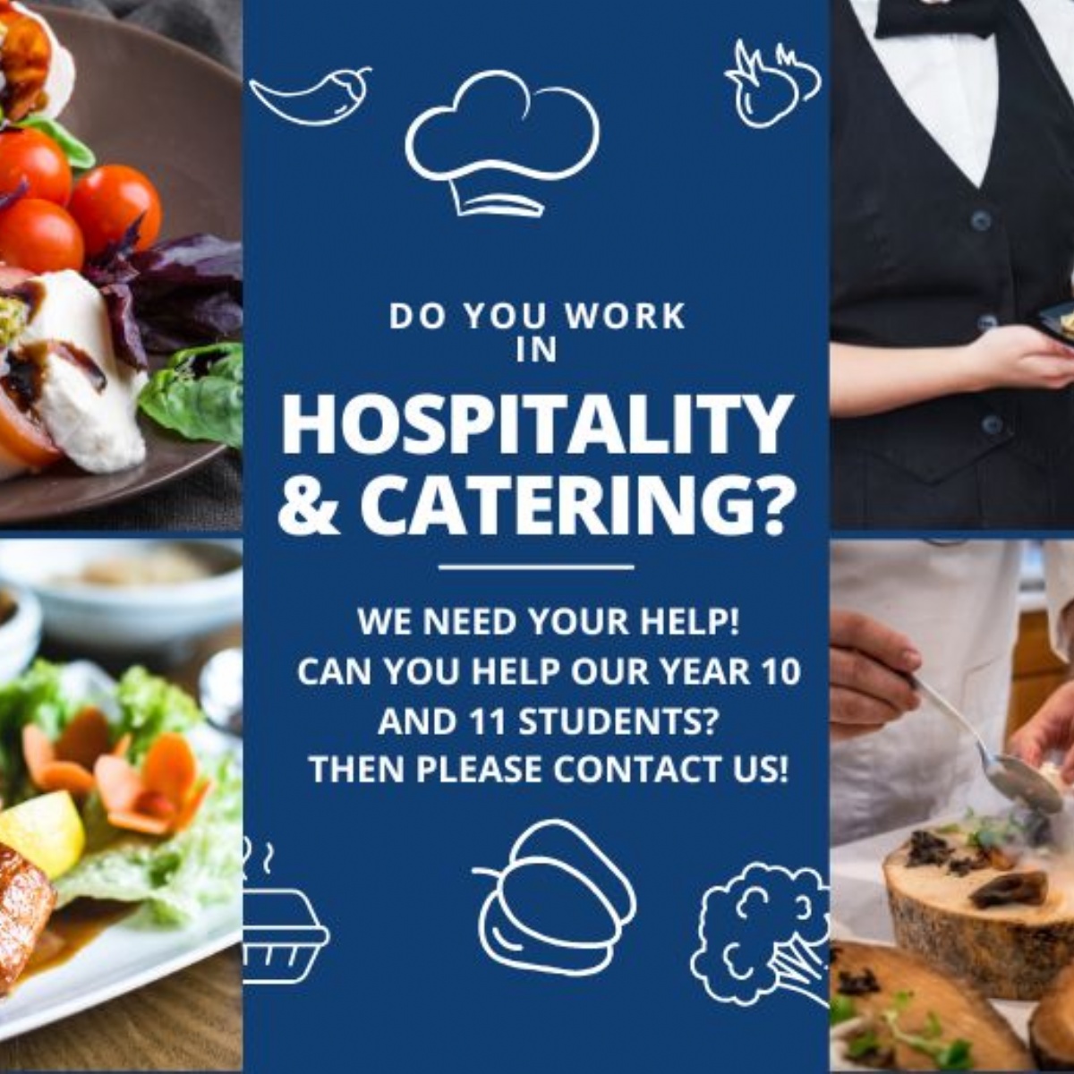 Chaucer School - Hospitality and Catering help needed!