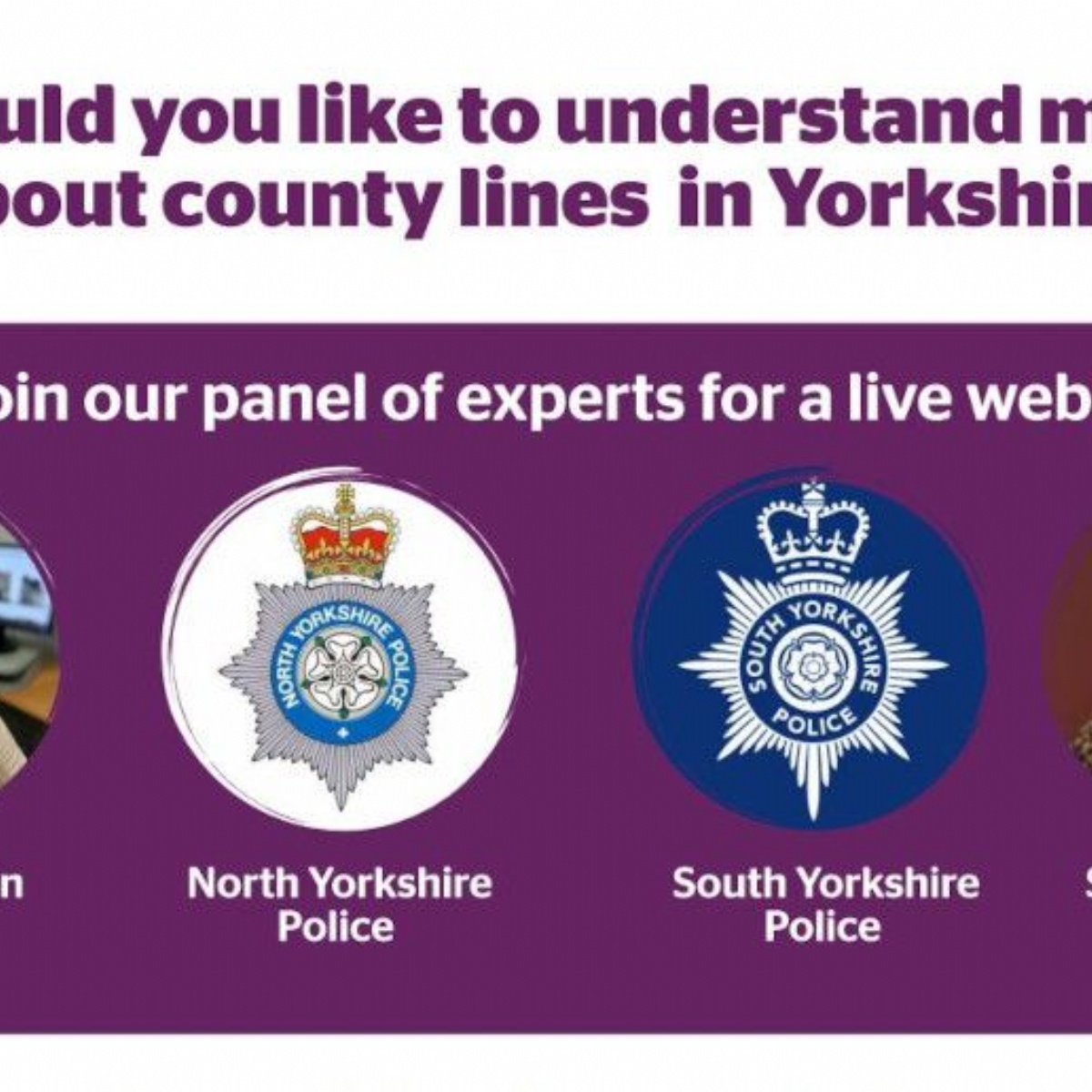 Chaucer School - Free county lines seminar.